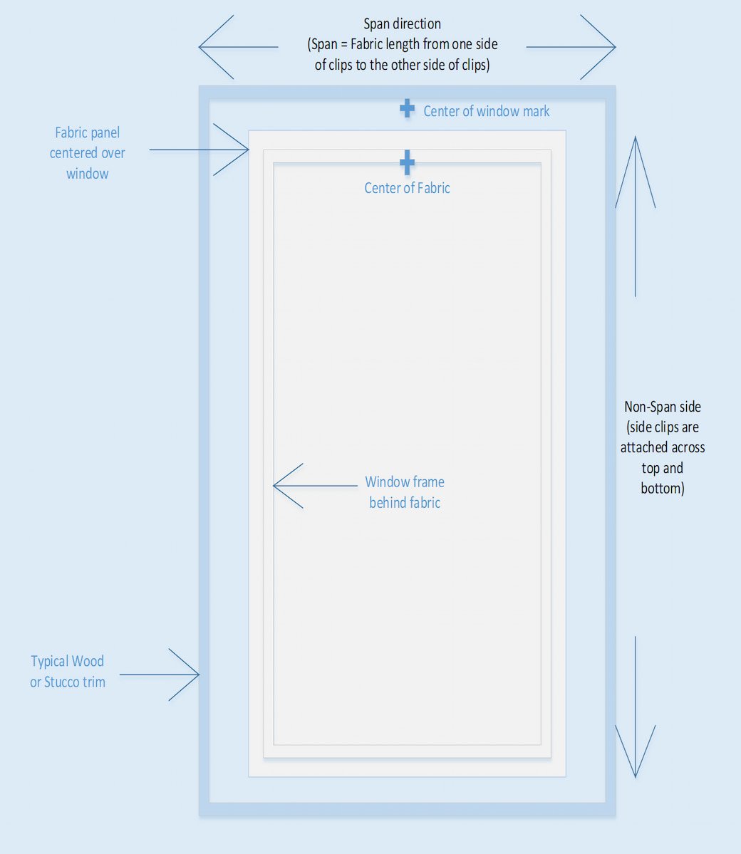 Fabric Installation | Hurricane Shield